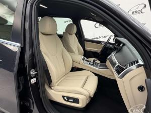 Grey BMW X5 2020 in Vilnius, with an engine capacity of 2.00 L and mileage of 40 thousand km for 39900 €, photo 9 on AUTOMOTO.COM.LV