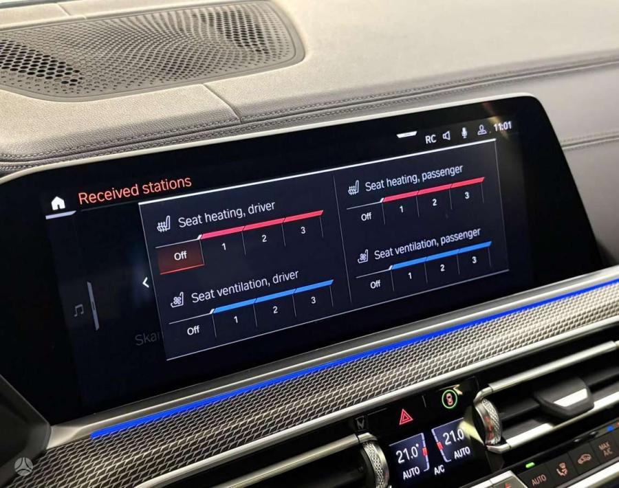 Pelēks BMW X5 2020 Marijampole, ar dzinēja tilpumu 2.99 L un nobraukumu 276 tūkst. km par 34750 €, foto 28 vietnē AUTOMOTO.COM.LV