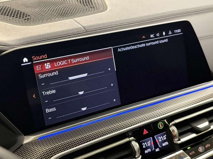 Pelēks BMW X5 2020 Marijampole, ar dzinēja tilpumu 2.99 L un nobraukumu 276 tūkst. km par 34750 €, foto 33 vietnē AUTOMOTO.COM.LV