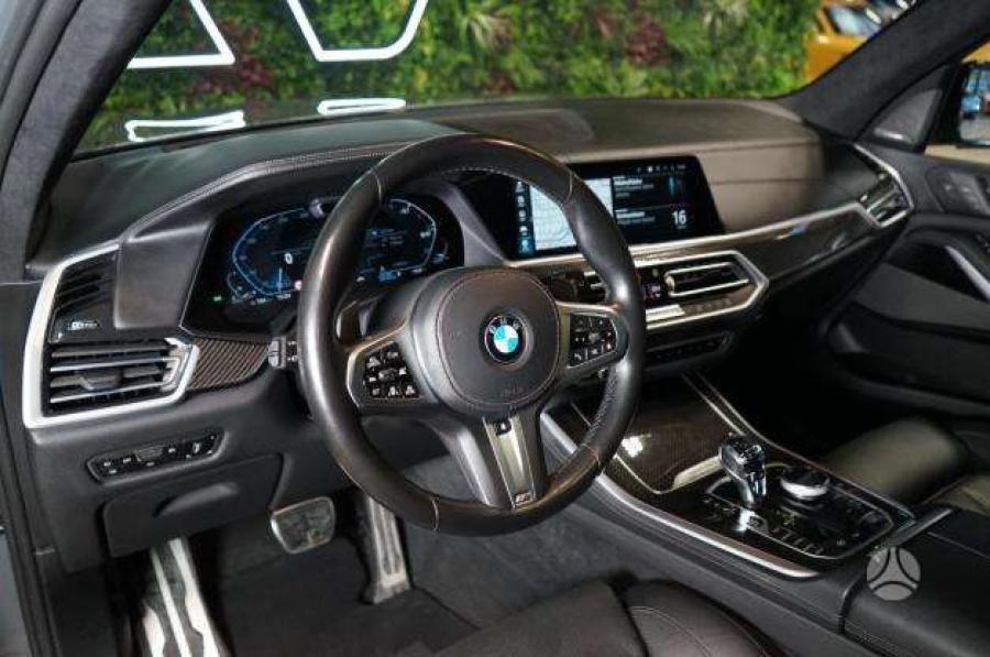 Pelēks BMW X5 2021 Viļņa, ar dzinēja tilpumu 2.99 L un nobraukumu 106 tūkst. km par 58898 €, foto 6 vietnē AUTOMOTO.COM.LV