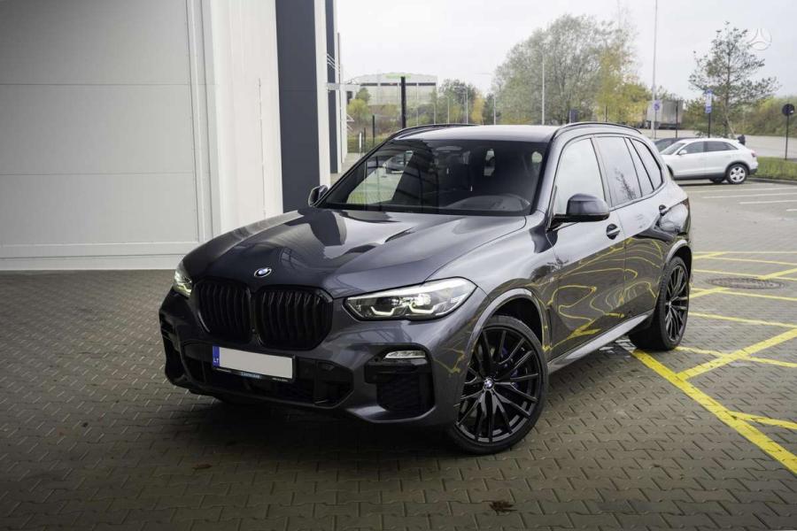 Pelēks BMW X5 2021 Viļņa, ar dzinēja tilpumu 2.99 L un nobraukumu 221 tūkst. km par 43950 €, foto 1 vietnē AUTOMOTO.COM.LV
