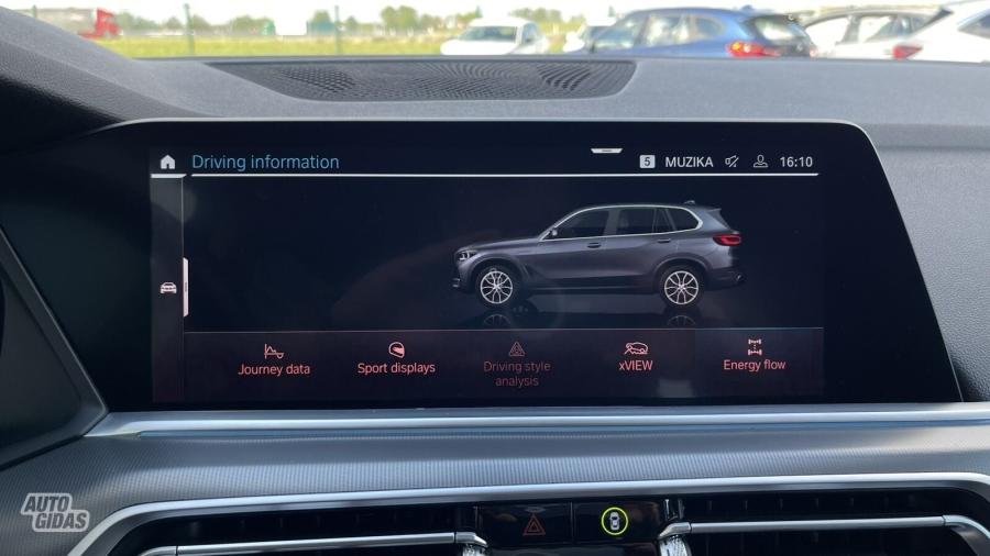 Pelēks BMW X5 2021 Marijampole, ar dzinēja tilpumu 3.00 L un nobraukumu 226 tūkst. km par 32500 €, foto 18 vietnē AUTOMOTO.COM.LV