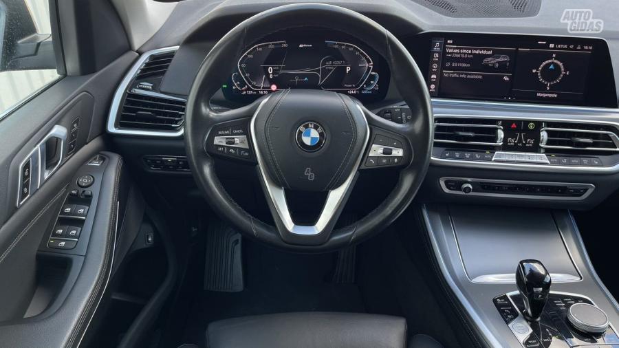 Pelēks BMW X5 2021 Marijampole, ar dzinēja tilpumu 3.00 L un nobraukumu 226 tūkst. km par 32500 €, foto 19 vietnē AUTOMOTO.COM.LV