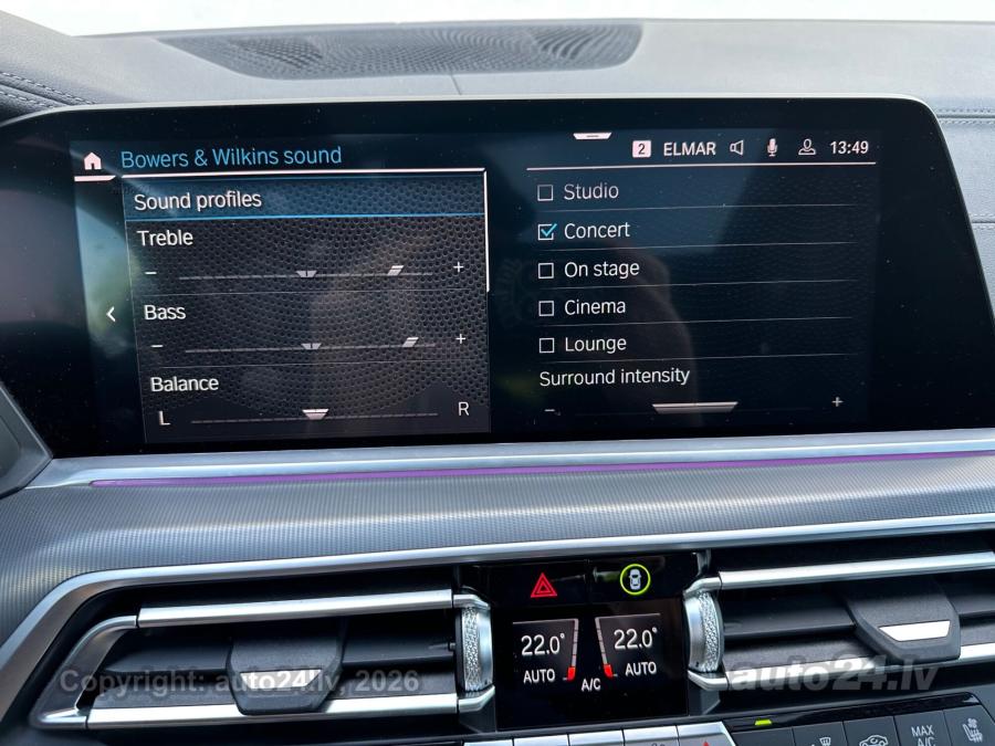 Pelēks BMW X5 2021 Tallina, ar dzinēja tilpumu 3.00 L un nobraukumu 92 tūkst. km par 51500 €, foto 20 vietnē AUTOMOTO.COM.LV