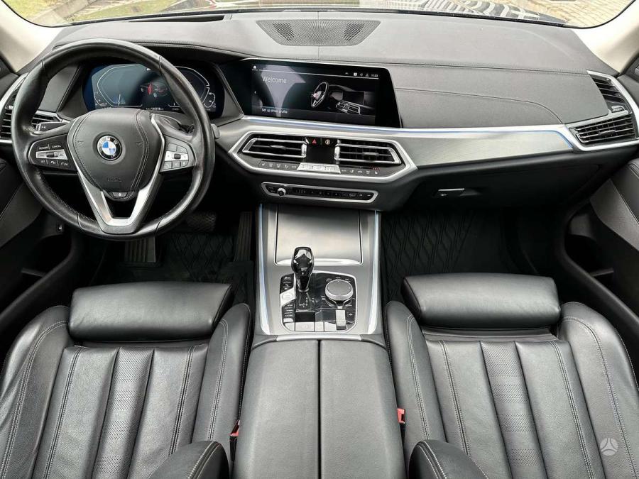 Pelēks BMW X5 2021 Viļņa, ar dzinēja tilpumu 3.00 L un nobraukumu 149 tūkst. km par 41899 €, foto 13 vietnē AUTOMOTO.COM.LV