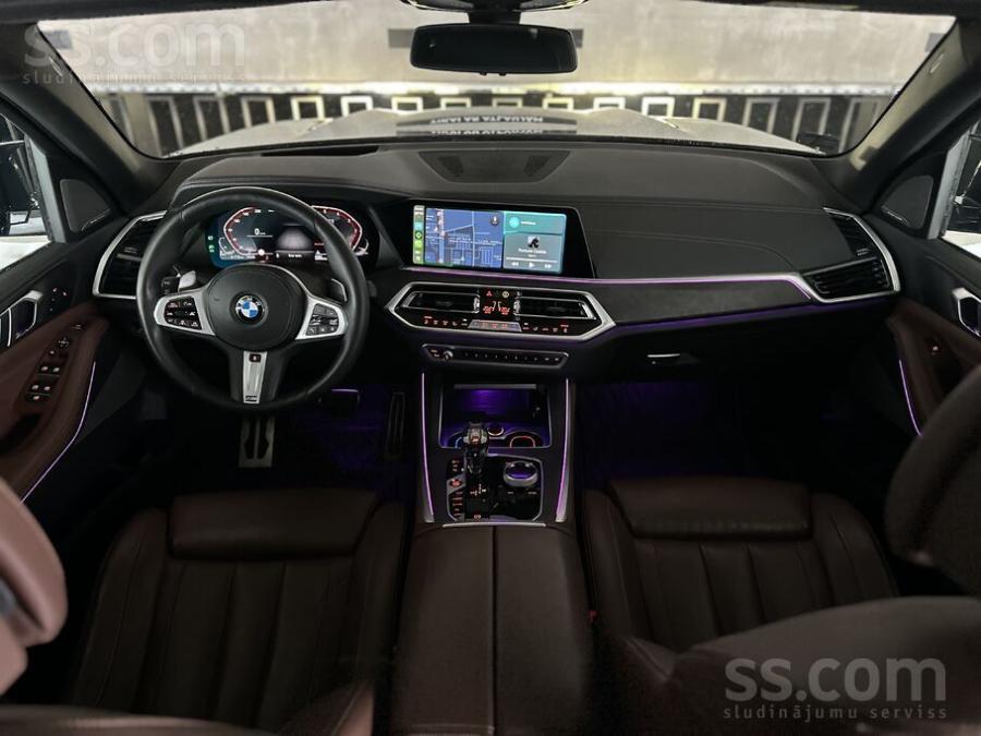 Pelēks BMW X5 2022 Rīga, ar dzinēja tilpumu 3.00 L un nobraukumu 152 tūkst. km par 55500 €, foto 29 vietnē AUTOMOTO.COM.LV