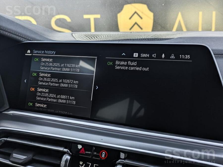 Grey BMW X5 2022 in Tukums, with an engine capacity of 3.00 L and mileage of 125 thousand km for 49990 €, photo 29 on AUTOMOTO.COM.LV