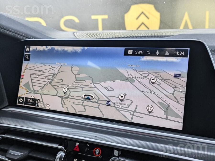 Pelēks BMW X5 2022 Tukums, ar dzinēja tilpumu 3.00 L un nobraukumu 125 tūkst. km par 49990 €, foto 12 vietnē AUTOMOTO.COM.LV