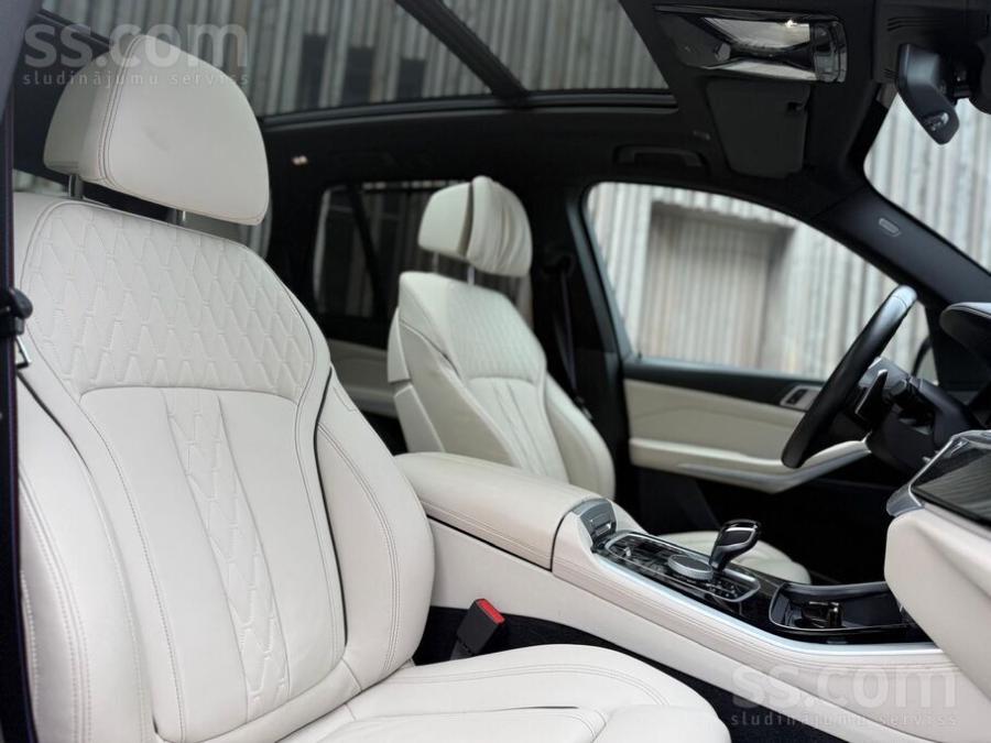 Grey BMW X5 2022 in Riga, with an engine capacity of 3.00 L and mileage of 107 thousand km for 54550 €, photo 14 on AUTOMOTO.COM.LV