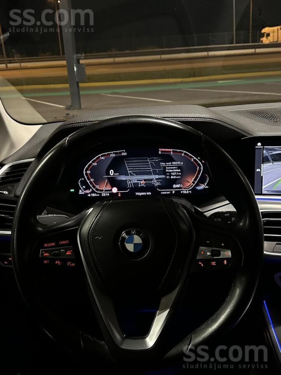Pelēks BMW X5 2022 Rīga, ar dzinēja tilpumu 3.00 L un nobraukumu 105 tūkst. km par 36950 €, foto 21 vietnē AUTOMOTO.COM.LV