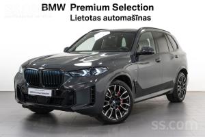 Grey BMW X5 2023 in Riga, with an engine capacity of 3.00 L and mileage of 27 thousand km for 20490 €, photo 1 on AUTOMOTO.COM.LV