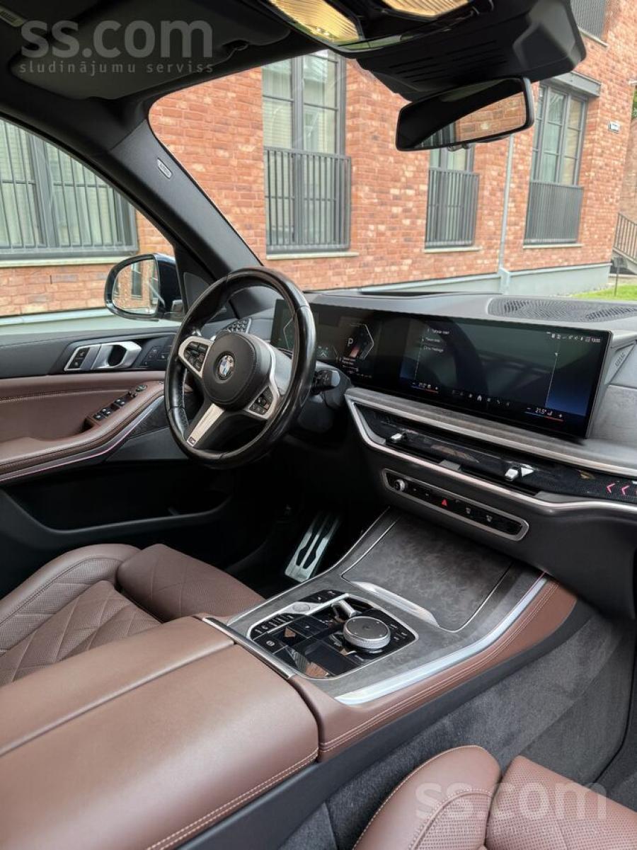 Pelēks BMW X5 2023 Rīga, ar dzinēja tilpumu 3.00 L un nobraukumu 64 tūkst. km par 69000 €, foto 13 vietnē AUTOMOTO.COM.LV