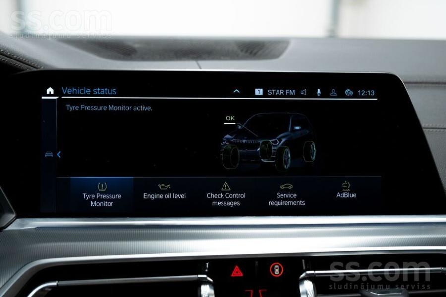 Pelēks BMW X5 2023 Rīga, ar dzinēja tilpumu 3.00 L un nobraukumu 110 tūkst. km par 42500 €, foto 15 vietnē AUTOMOTO.COM.LV