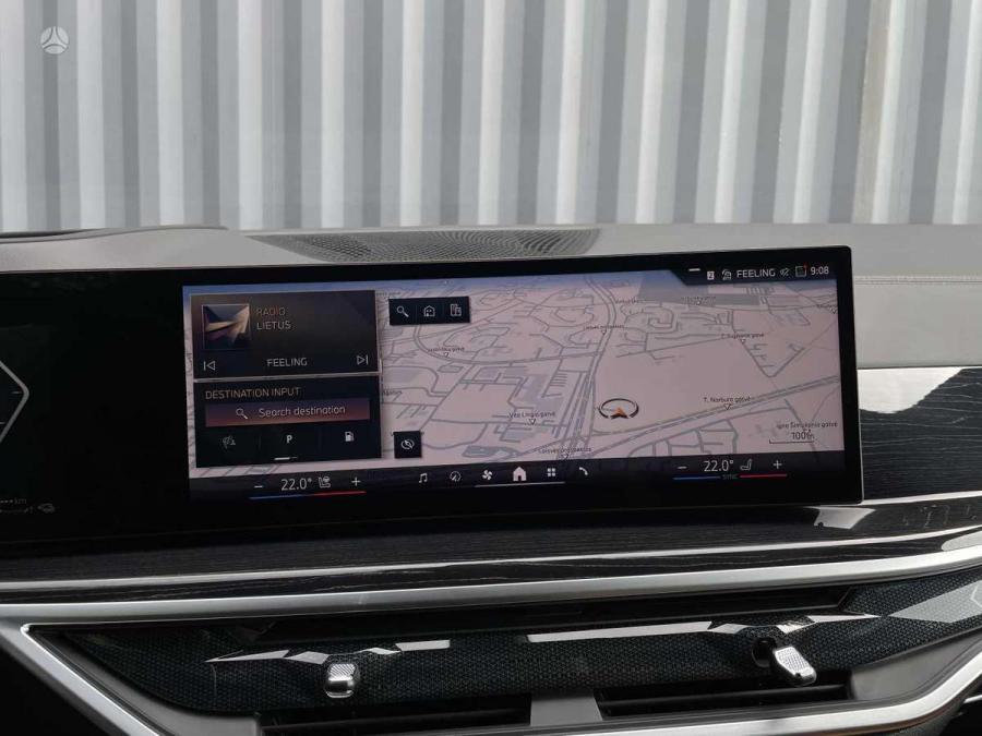 Серый БМВ Х5 2023 в Вильнюс, объемом двигателя 3.00 л и пробегом 58 тыс. км за 67300 €, фото 23 на AUTOMOTO.COM.LV