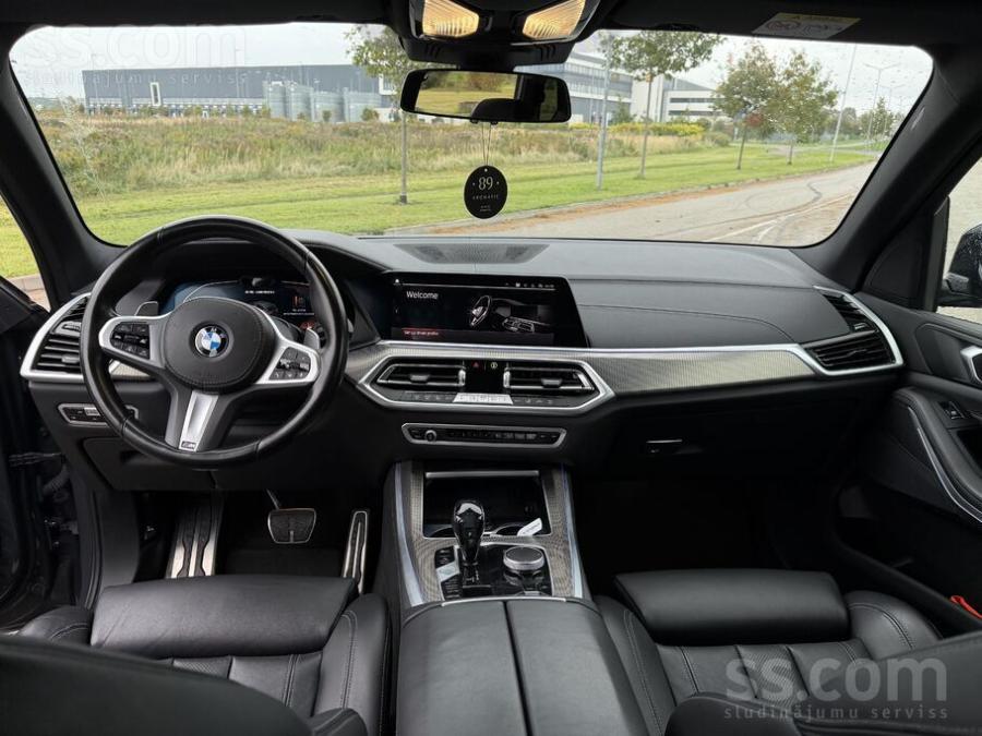 Pelēks BMW X5 2023 Rīga, ar dzinēja tilpumu 4.40 L un nobraukumu 220 tūkst. km par 36000 €, foto 11 vietnē AUTOMOTO.COM.LV
