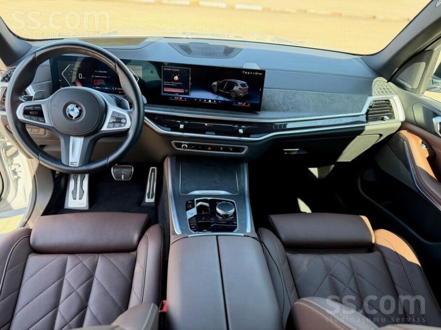 Pelēks BMW X5 2024 Rīga, ar dzinēja tilpumu 3.00 L un nobraukumu 41 tūkst. km par 66000 €, foto 7 vietnē AUTOMOTO.COM.LV