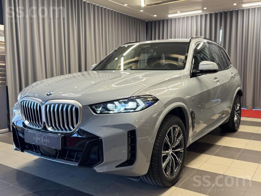 Pelēks BMW X5 2024 Rīga, ar dzinēja tilpumu 3.00 L un nobraukumu 41 tūkst. km par 65990 €, foto 1 vietnē AUTOMOTO.COM.LV