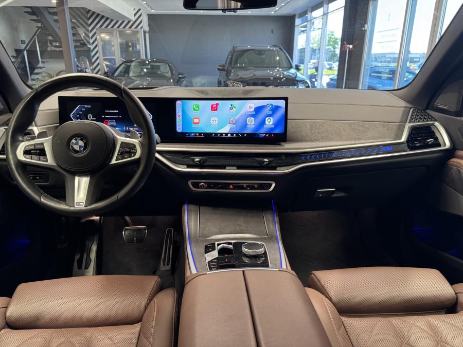 Grey BMW X5 2024 in Riga, with an engine capacity of 3.00 L and mileage of 41 thousand km for 64990 €, photo 15 on AUTOMOTO.COM.LV