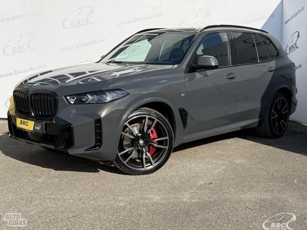 Grey BMW X5 2025 in Avizieniai, with an engine capacity of 3.00 L and mileage of 37 thousand km for 84900 €, photo 1 on AUTOMOTO.COM.LV