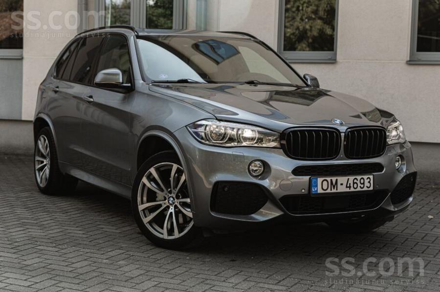 Pelēks BMW X5 2017 Ogre, ar dzinēja tilpumu 2.00 L un nobraukumu 194 tūkst. km par 22500 €, foto 1 vietnē AUTOMOTO.COM.LV