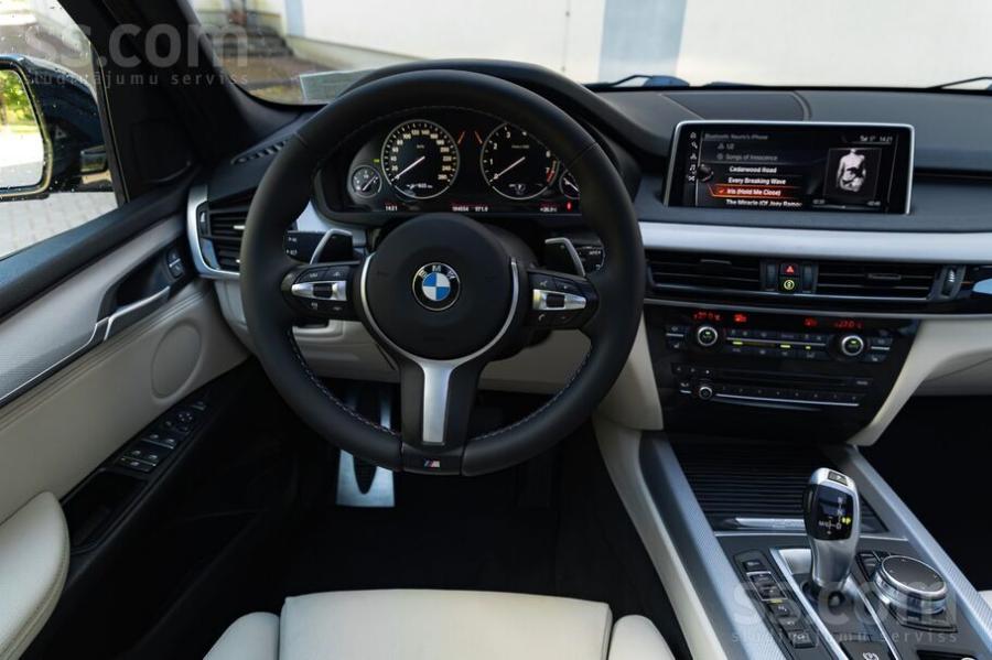 Pelēks BMW X5 2017 Ogre, ar dzinēja tilpumu 2.00 L un nobraukumu 194 tūkst. km par 22500 €, foto 18 vietnē AUTOMOTO.COM.LV