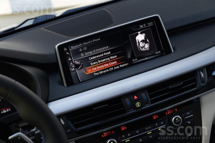 Pelēks BMW X5 2017 Ogre, ar dzinēja tilpumu 2.00 L un nobraukumu 194 tūkst. km par 22500 €, foto 24 vietnē AUTOMOTO.COM.LV