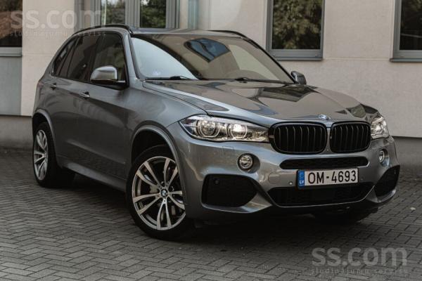 BMW X5 2017 Ogre vietnē Pelēks BMW X5 2017 Ogre, ar dzinēja tilpumu 2.00 L un nobraukumu 194 tūkst. km par 22500 €, foto 1 vietnē AUTOMOTO.COM.LV