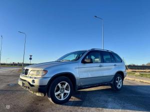 Grey BMW X5 2001 in Panevezys, with an engine capacity of 2.93 L and mileage of 485 thousand km for 2899 €, photo 2 on AUTOMOTO.COM.LV