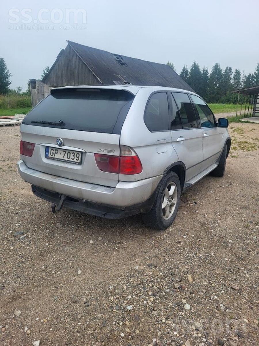 Серый БМВ Х5 2002 в Даугавпилс, объемом двигателя 3.00 л и пробегом 258 тыс. км за 2200 €, фото 7 на AUTOMOTO.COM.LV