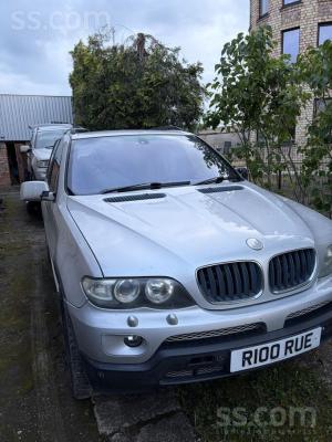Grey BMW X5 2005 in Jelgava, with an engine capacity of 3.00 L and mileage of 250 thousand km for 2400 €, photo  on AUTOMOTO.COM.LV