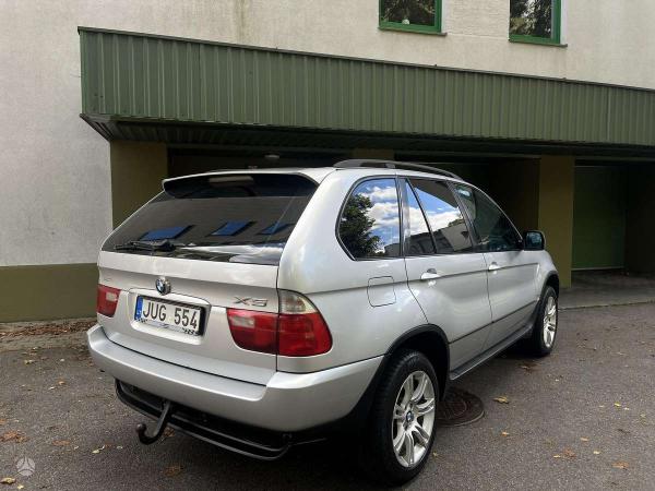 Pelēks BMW X5 2003 Viļņa, ar dzinēja tilpumu 3.00 L un nobraukumu 325 tūkst. km par 3000 €, foto 4 vietnē AUTOMOTO.COM.LV