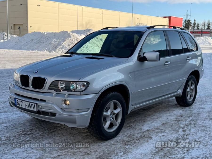 Grey BMW X5 2001 in Tallinn, with an engine capacity of 2.90 L and mileage of 436 thousand km for 4300 €, photo 3 on AUTOMOTO.COM.LV