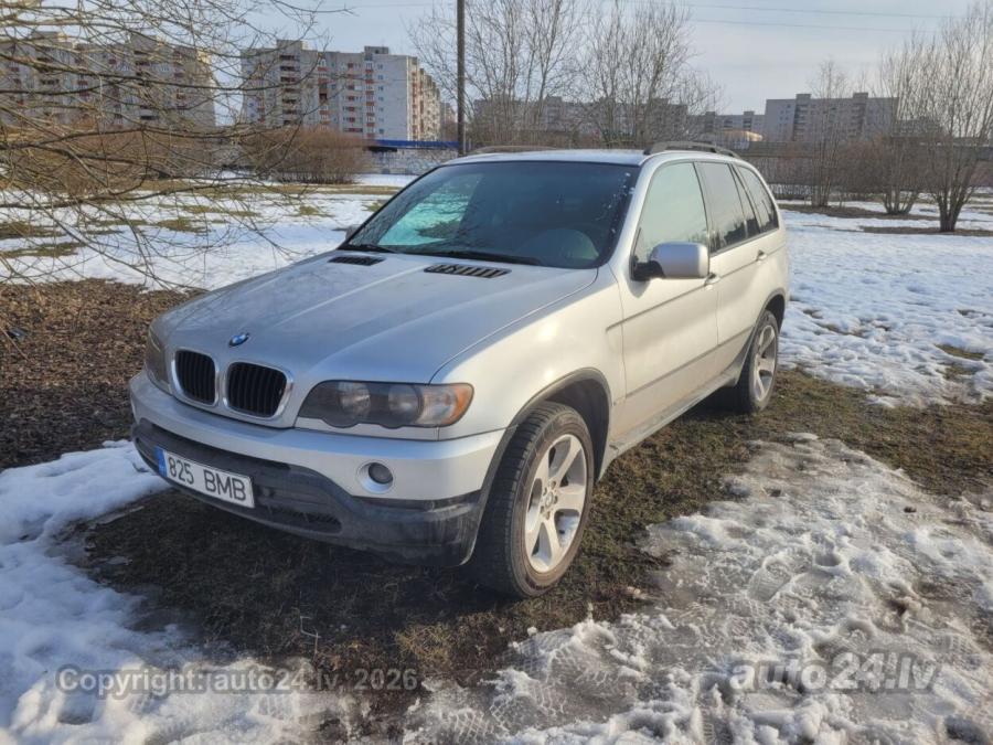Pelēks BMW X5 2001 Narva, ar dzinēja tilpumu 2.90 L un nobraukumu 448 tūkst. km par 1500 €, foto 1 vietnē AUTOMOTO.COM.LV