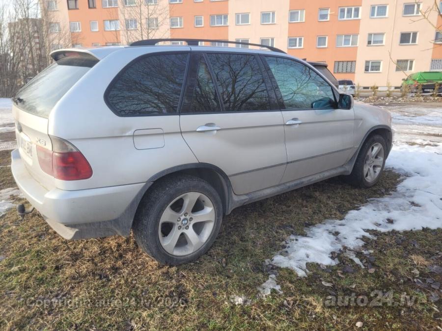 Pelēks BMW X5 2001 Narva, ar dzinēja tilpumu 2.90 L un nobraukumu 448 tūkst. km par 1500 €, foto 3 vietnē AUTOMOTO.COM.LV