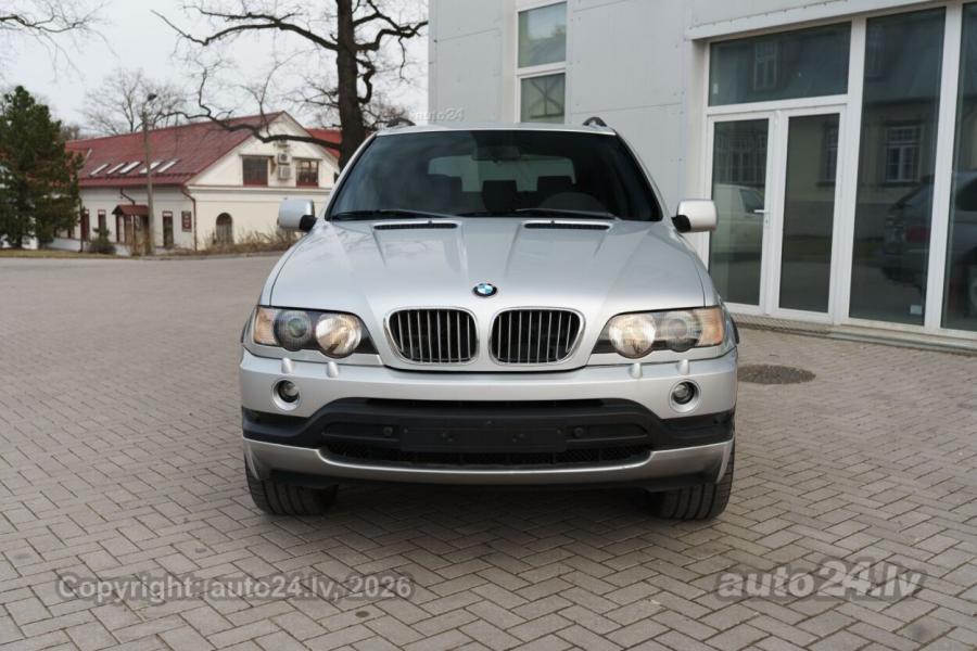 Grey BMW X5 2002 in Tartu, with an engine capacity of 4.60 L and mileage of 214 thousand km for 9500 €, photo 2 on AUTOMOTO.COM.LV