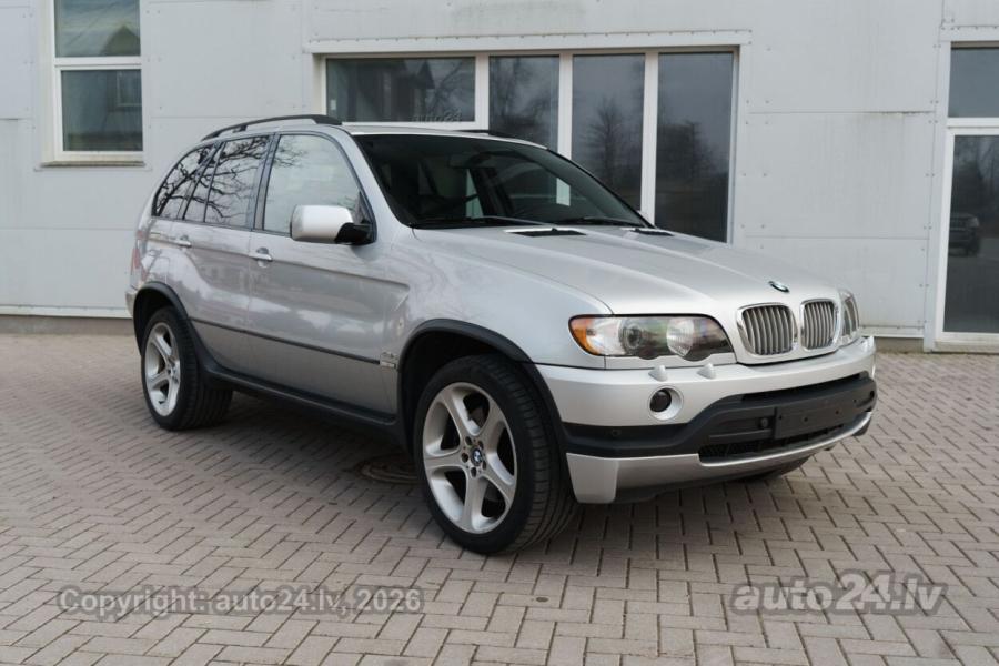 Grey BMW X5 2002 in Tartu, with an engine capacity of 4.60 L and mileage of 214 thousand km for 9500 €, photo 3 on AUTOMOTO.COM.LV
