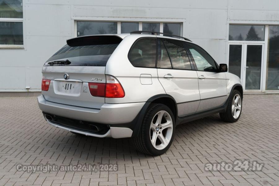 Grey BMW X5 2002 in Tartu, with an engine capacity of 4.60 L and mileage of 214 thousand km for 9500 €, photo 4 on AUTOMOTO.COM.LV