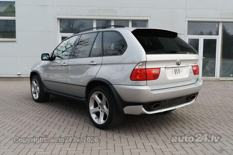 Grey BMW X5 2002 in Tartu, with an engine capacity of 4.60 L and mileage of 214 thousand km for 9500 €, photo 6 on AUTOMOTO.COM.LV