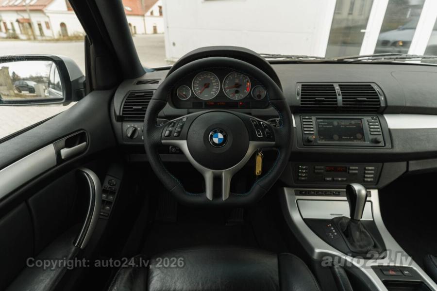 Grey BMW X5 2002 in Tartu, with an engine capacity of 4.60 L and mileage of 214 thousand km for 9500 €, photo 8 on AUTOMOTO.COM.LV