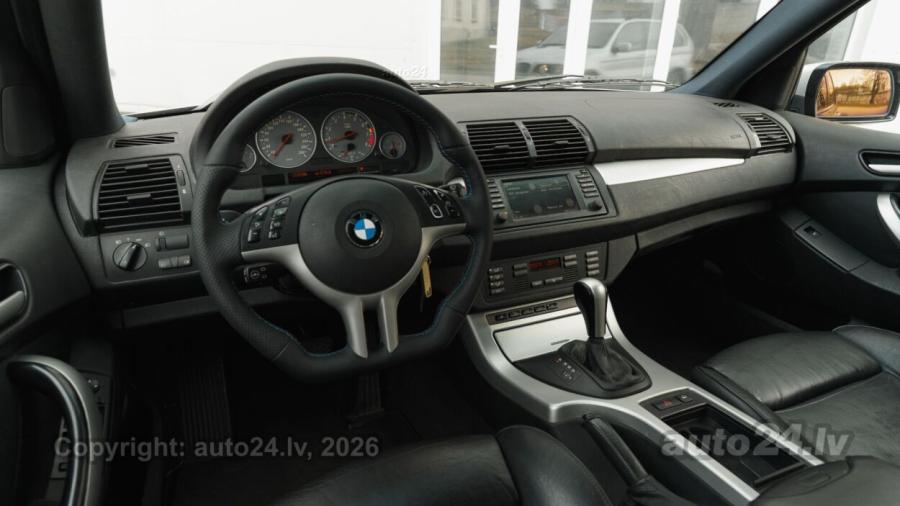 Grey BMW X5 2002 in Tartu, with an engine capacity of 4.60 L and mileage of 214 thousand km for 9500 €, photo 9 on AUTOMOTO.COM.LV