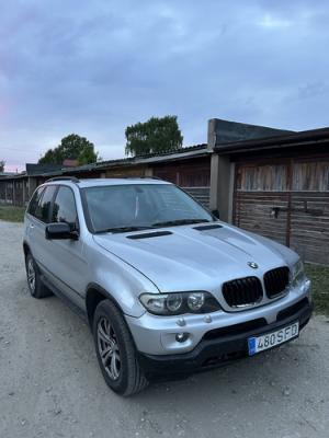 Grey BMW X5 2003 in Rakvere, with an engine capacity of 3.00 L and mileage of 415 thousand km for 3700 €, photo 4 on AUTOMOTO.COM.LV