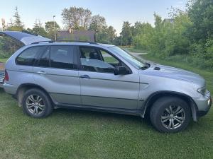 Grey BMW X5 2003 in Rakvere, with an engine capacity of 3.00 L and mileage of 415 thousand km for 3700 €, photo 7 on AUTOMOTO.COM.LV