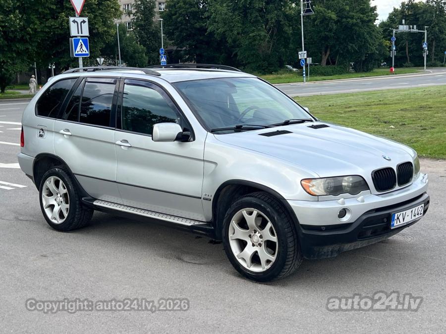 Pelēks BMW X5 2003 Narva, ar dzinēja tilpumu 3.00 L un nobraukumu 370 tūkst. km par 1499 €, foto 5 vietnē AUTOMOTO.COM.LV
