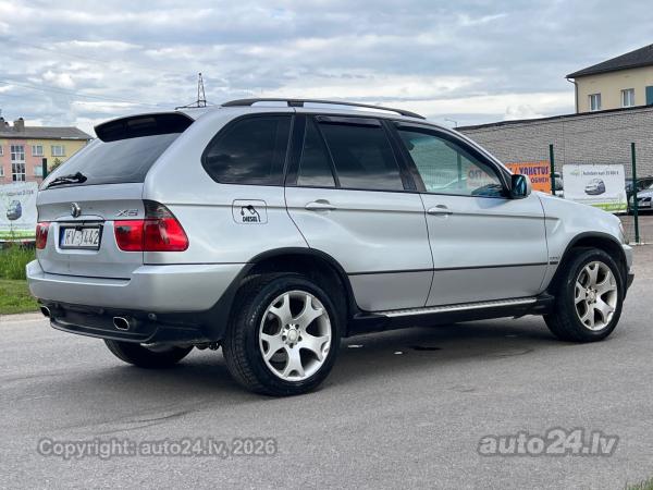 Pelēks BMW X5 2003 Narva, ar dzinēja tilpumu 3.00 L un nobraukumu 370 tūkst. km par 1499 €, foto 6 vietnē AUTOMOTO.COM.LV