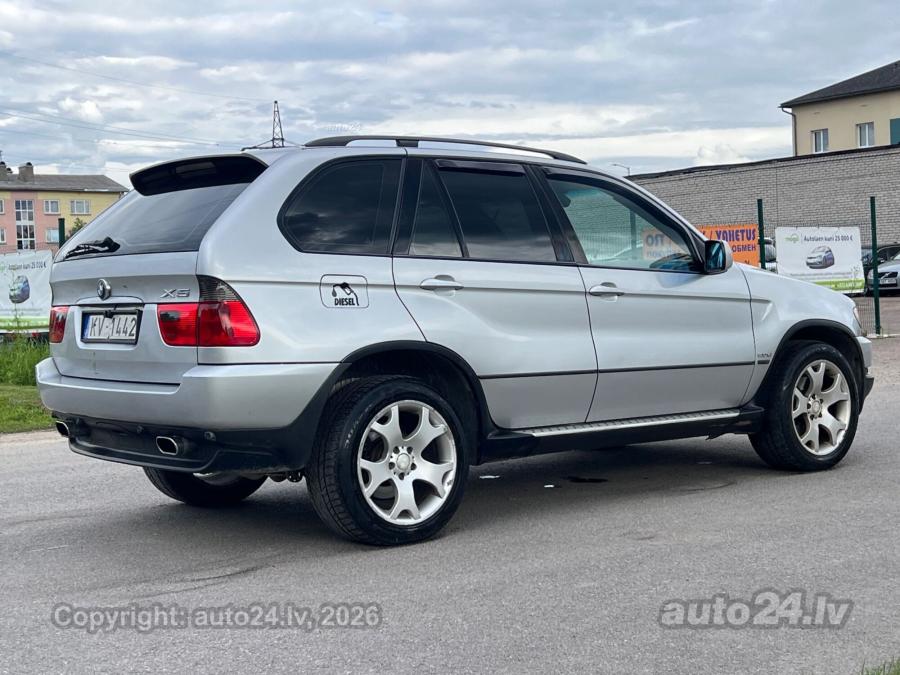Pelēks BMW X5 2003 Narva, ar dzinēja tilpumu 3.00 L un nobraukumu 370 tūkst. km par 1499 €, foto 7 vietnē AUTOMOTO.COM.LV