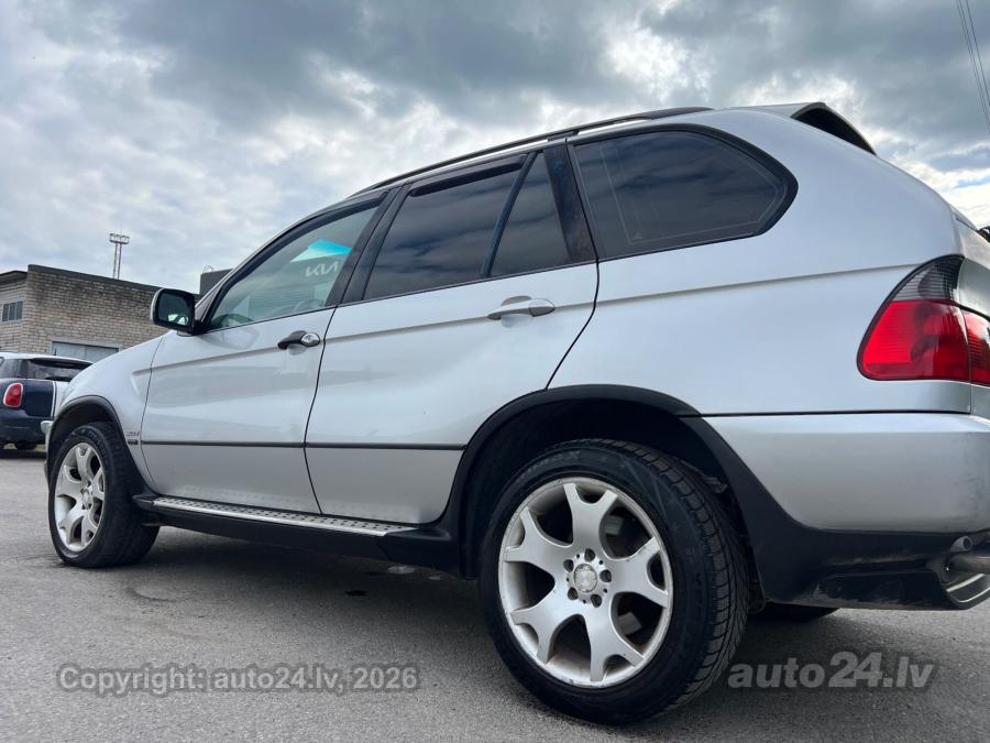 Pelēks BMW X5 2003 Narva, ar dzinēja tilpumu 3.00 L un nobraukumu 370 tūkst. km par 1499 €, foto 12 vietnē AUTOMOTO.COM.LV