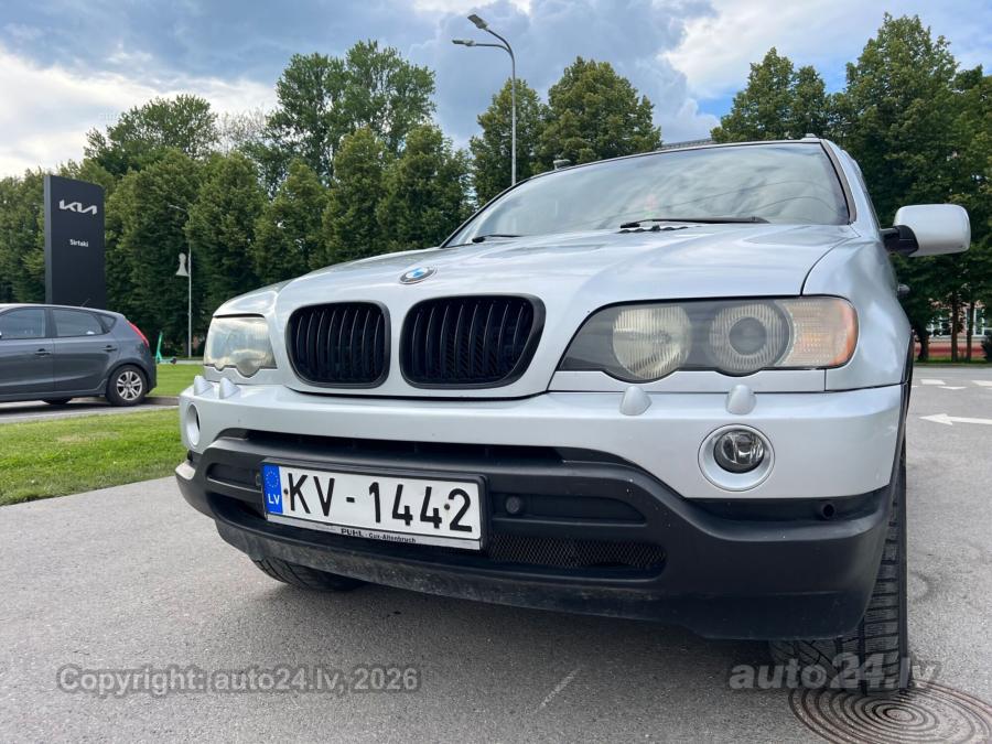 Pelēks BMW X5 2003 Narva, ar dzinēja tilpumu 3.00 L un nobraukumu 370 tūkst. km par 1499 €, foto 14 vietnē AUTOMOTO.COM.LV
