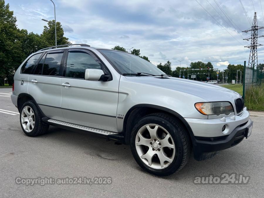 Pelēks BMW X5 2003 Narva, ar dzinēja tilpumu 3.00 L un nobraukumu 370 tūkst. km par 1499 €, foto 15 vietnē AUTOMOTO.COM.LV