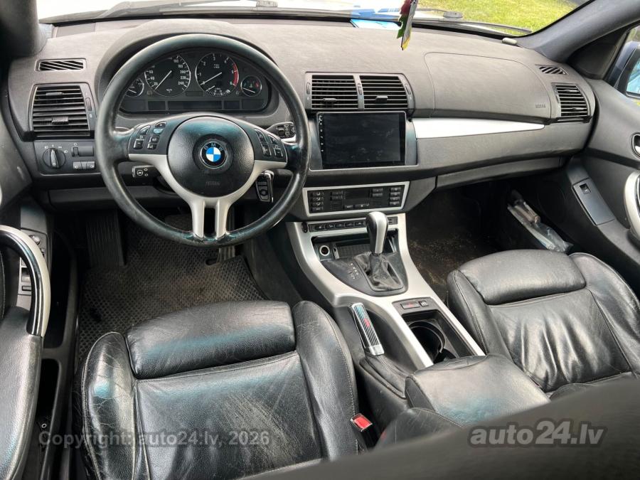Pelēks BMW X5 2003 Narva, ar dzinēja tilpumu 3.00 L un nobraukumu 370 tūkst. km par 1499 €, foto 20 vietnē AUTOMOTO.COM.LV