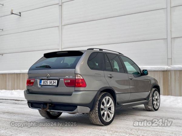 Grey BMW X5 2004 in Narva, with an engine capacity of 3.00 L and mileage of 346 thousand km for 7200 €, photo 4 on AUTOMOTO.COM.LV